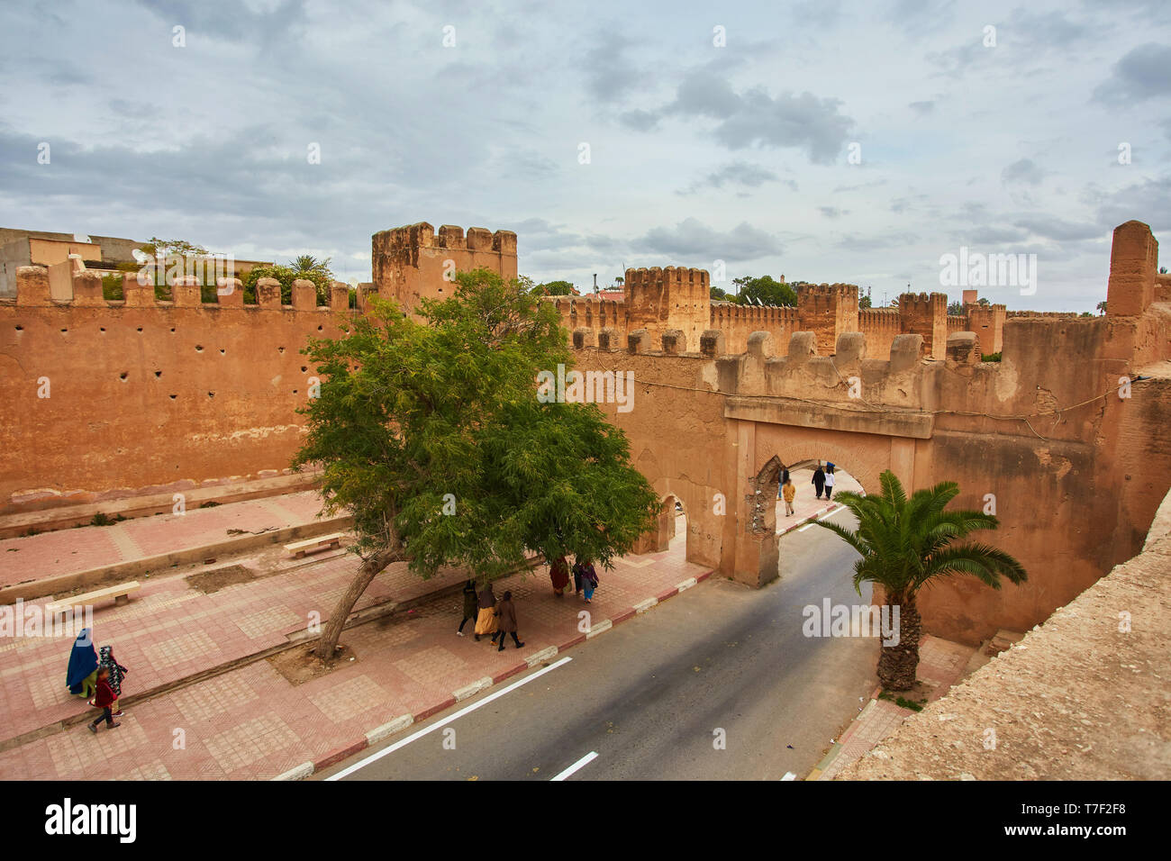 Fortress wall in the city of Taroudant, Morocco Stock Photo - Alamy