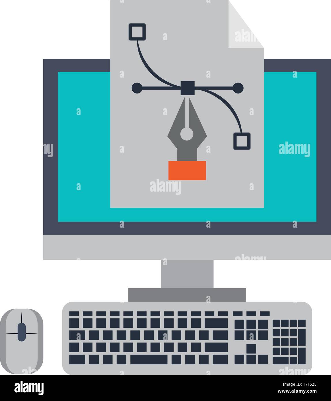 technology software tools cartoon Stock Vector Image & Art - Alamy