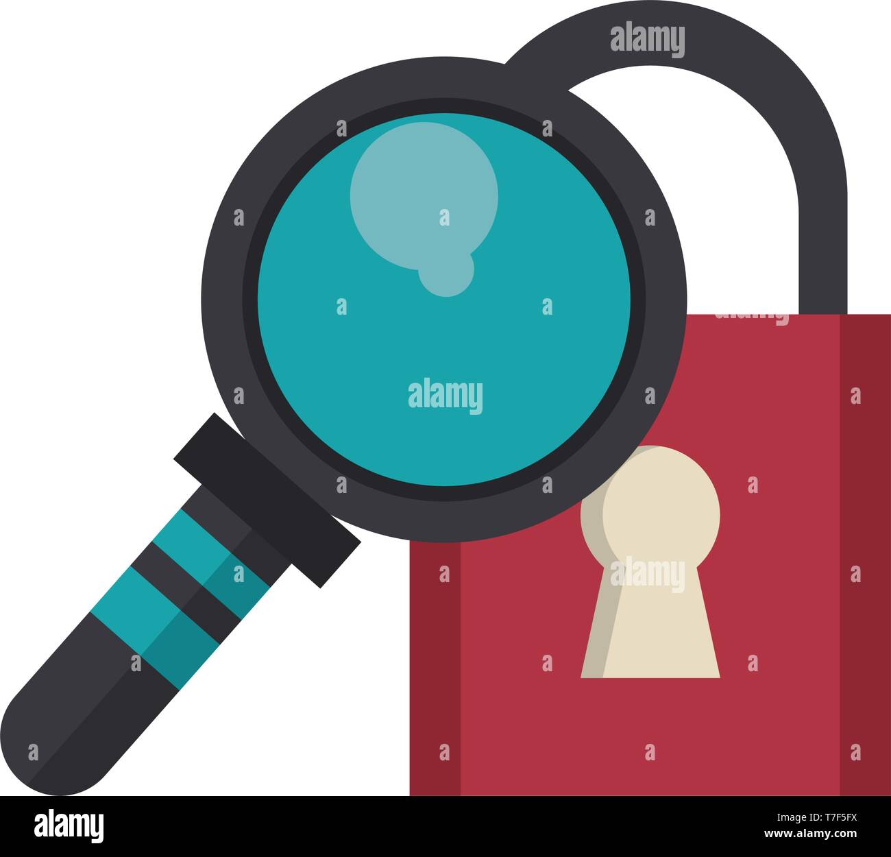 magnifying glass cartoon Stock Vector Image & Art - Alamy