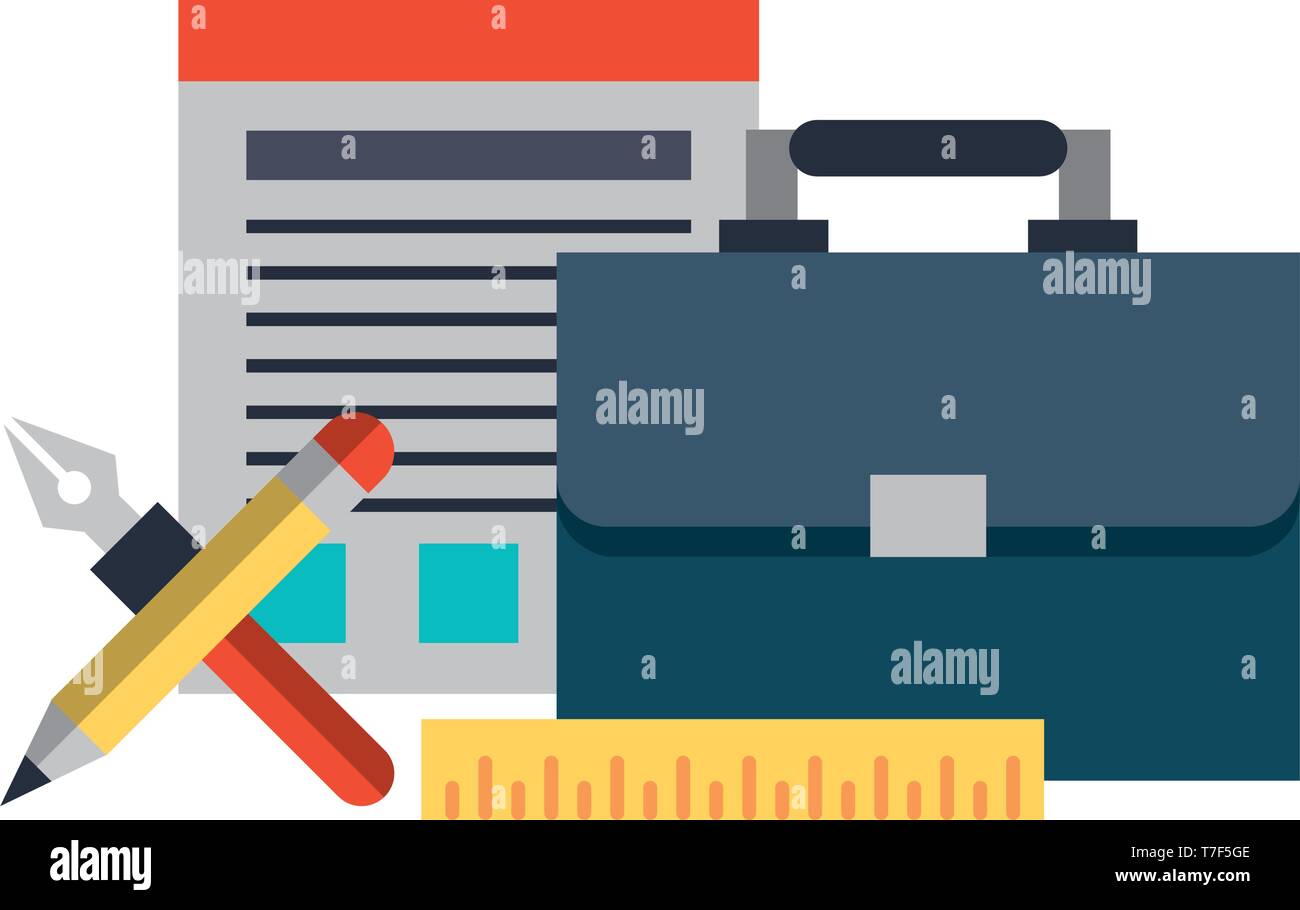 executive office elements cartoon Stock Vector Image & Art - Alamy