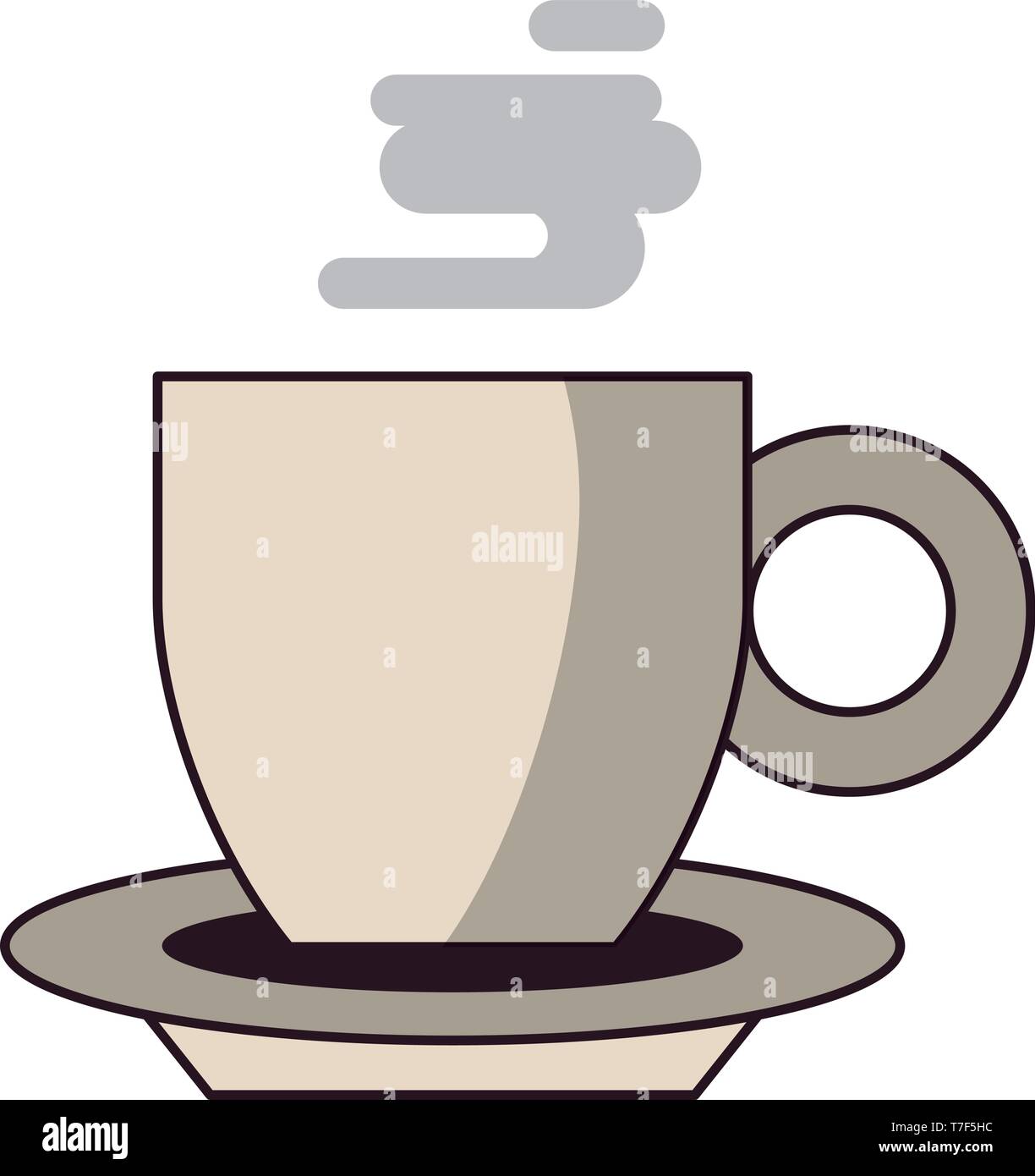 coffee cafe concept cartoon Stock Vector Image & Art - Alamy