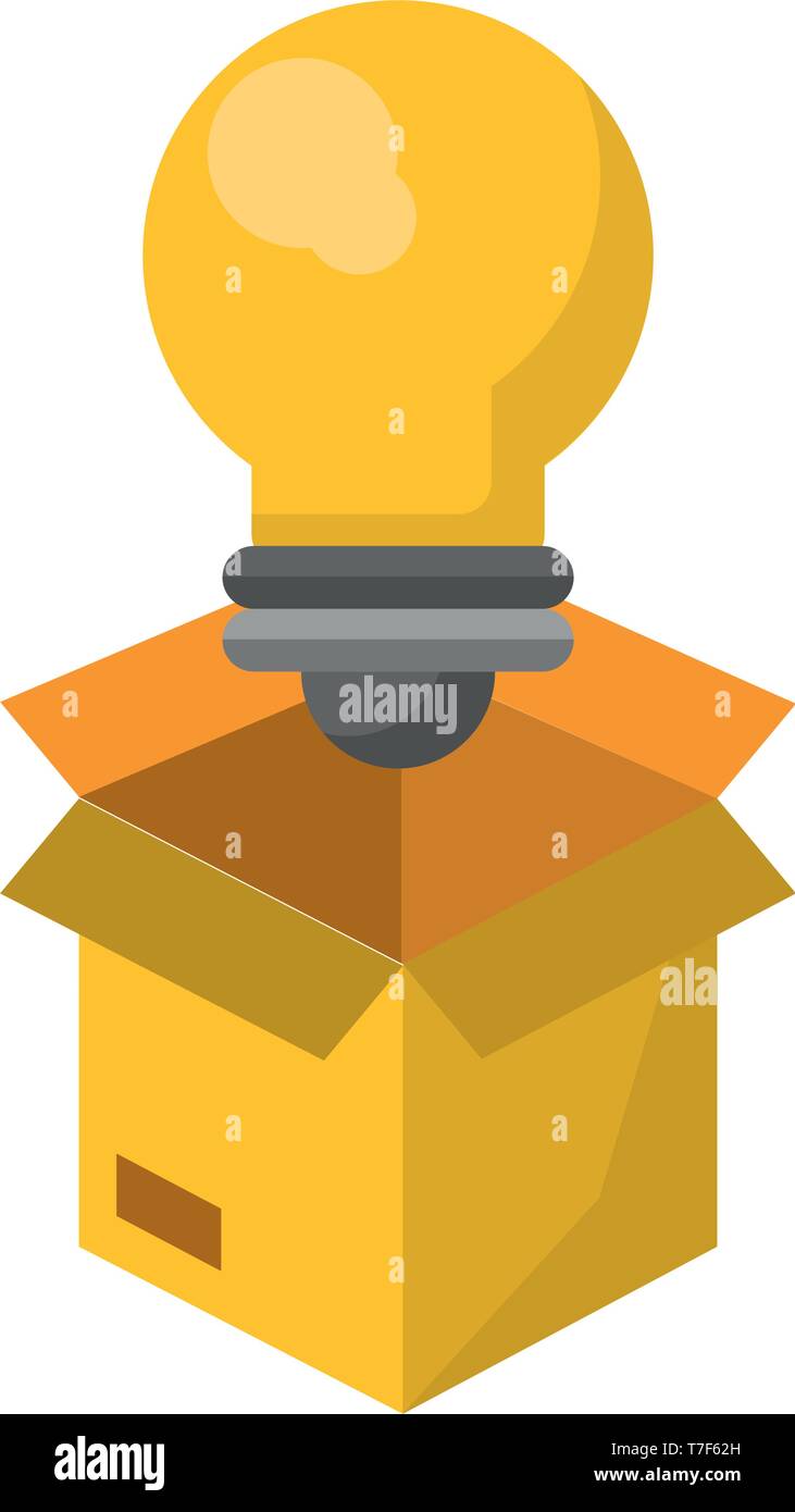 light bulb idea cartoon Stock Vector Image & Art - Alamy