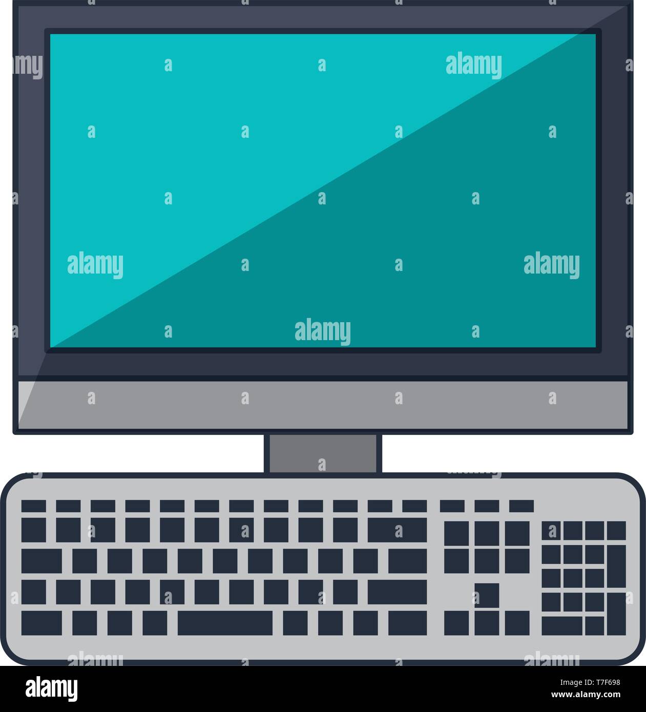 technology device computer cartoon Stock Vector Image & Art - Alamy