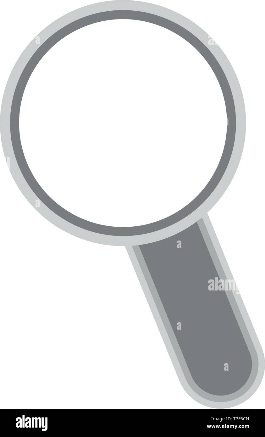 Isolated magnifying glass symbol Stock Vector Image & Art - Alamy