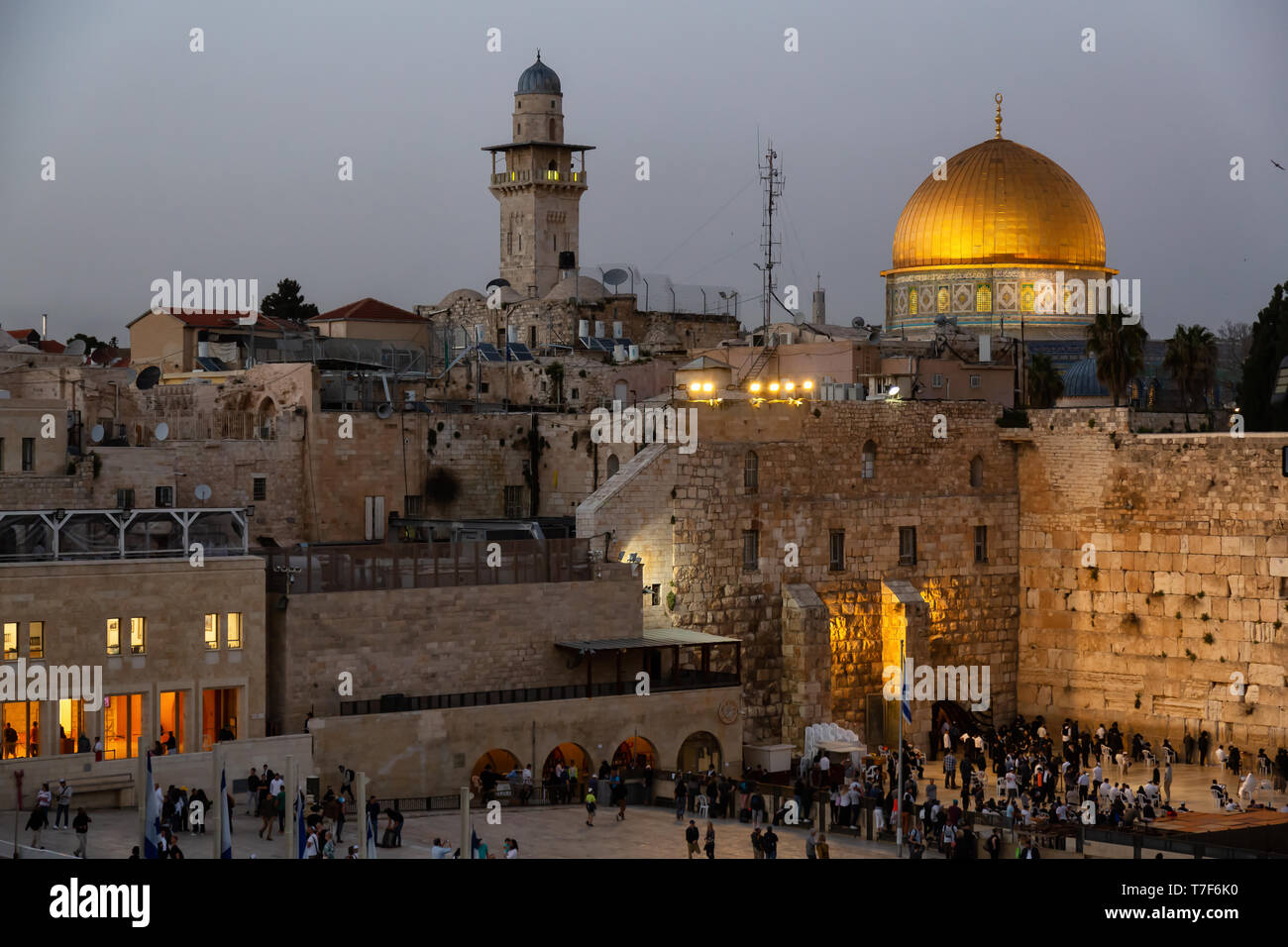 Jerusalem aerial view from the east hi-res stock photography and images ...