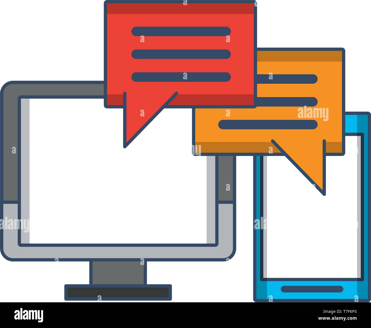 technology devices cartoon Stock Vector Image & Art - Alamy