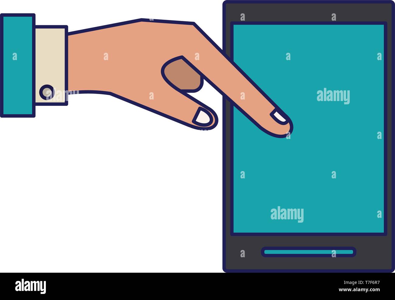 technology device cartoon Stock Vector Image & Art - Alamy