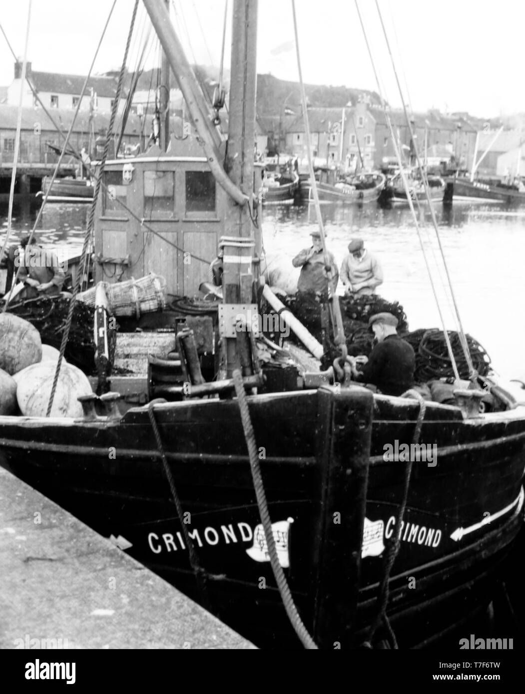 Stornoway harbour Black and White Stock Photos & Images - Alamy
