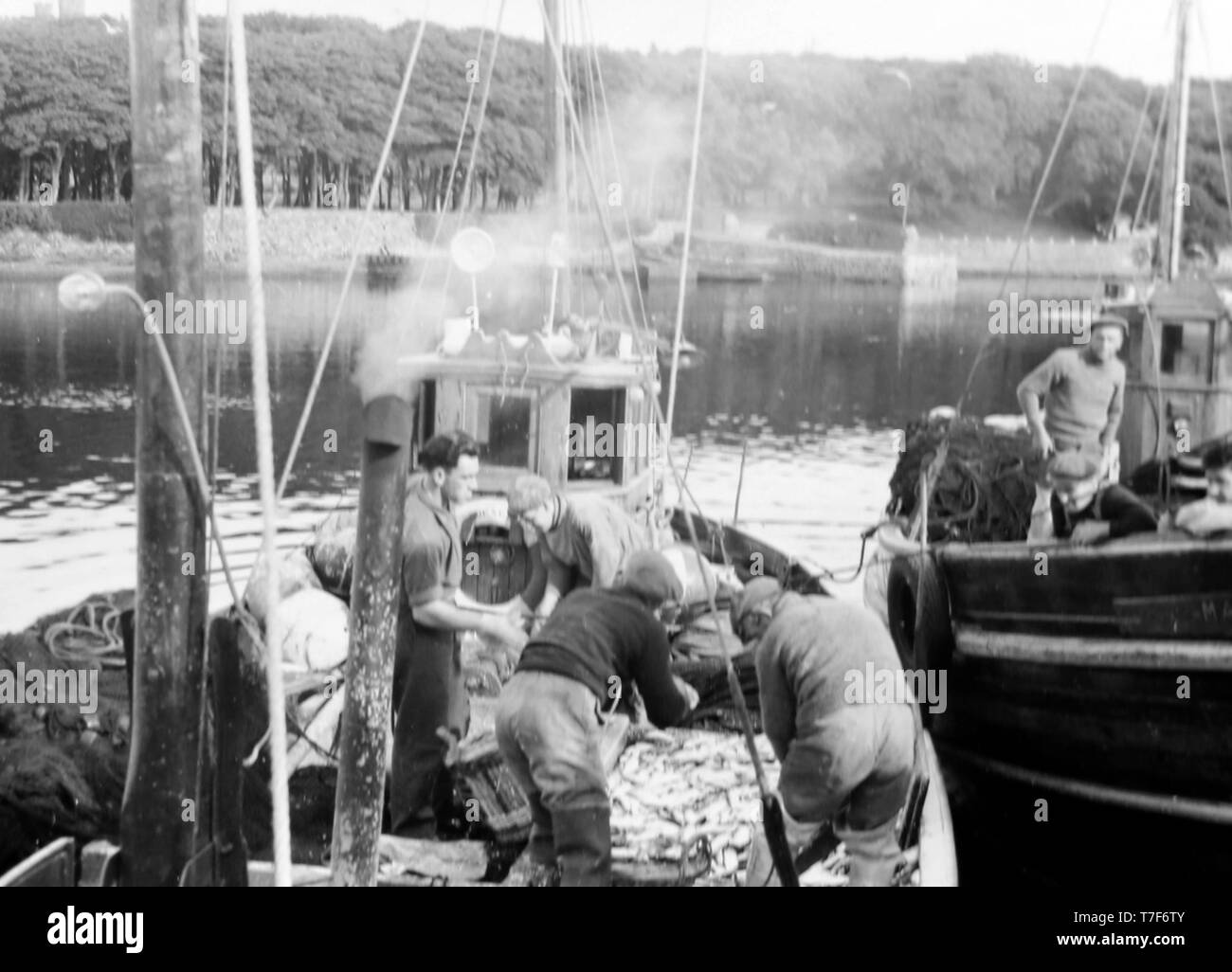 Stornoway, Isle of Lewis, Scotland, probably 1950s Stock Photo - Alamy