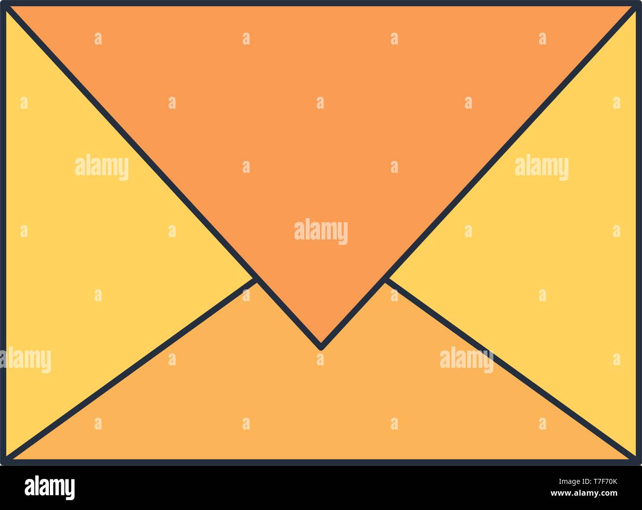 paper envelope cartoon Stock Vector Image & Art - Alamy