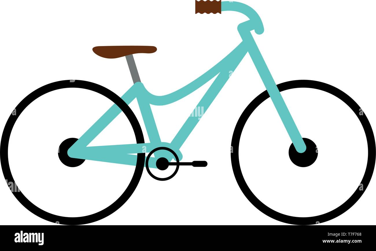 Side view of a colored bicycle Stock Vector Image & Art - Alamy