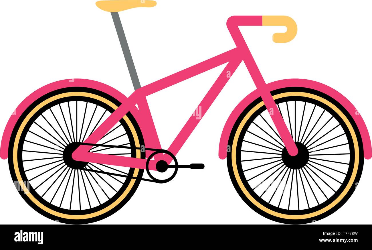Cycling with a view Stock Vector Images - Alamy