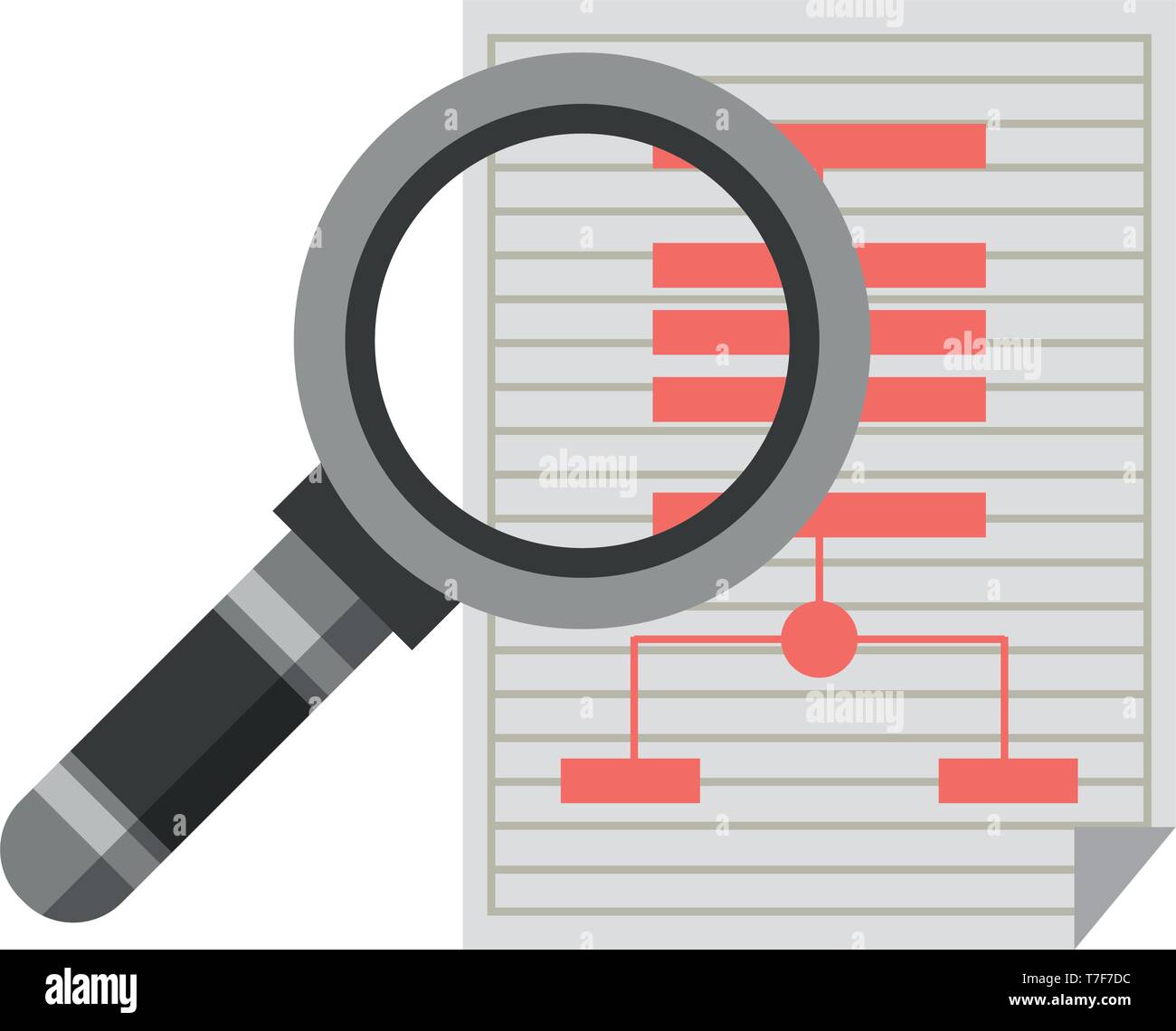 magnifying glass cartoon Stock Vector Image & Art - Alamy