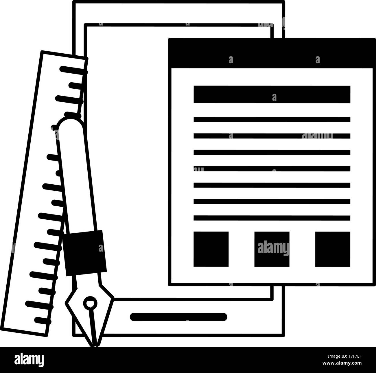 technology software tools cartoon Stock Vector Image & Art - Alamy