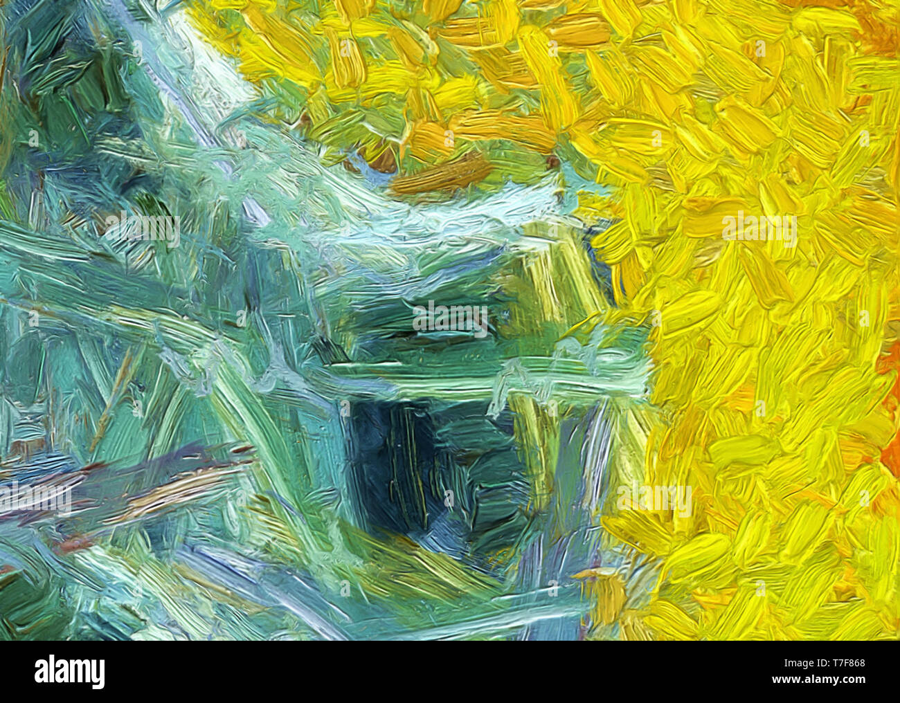 Abstract texture background. Digital design painting impressionism ...