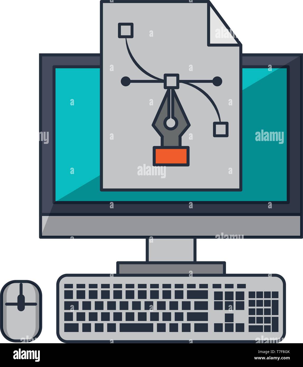 technology software tools cartoon Stock Vector Image & Art - Alamy