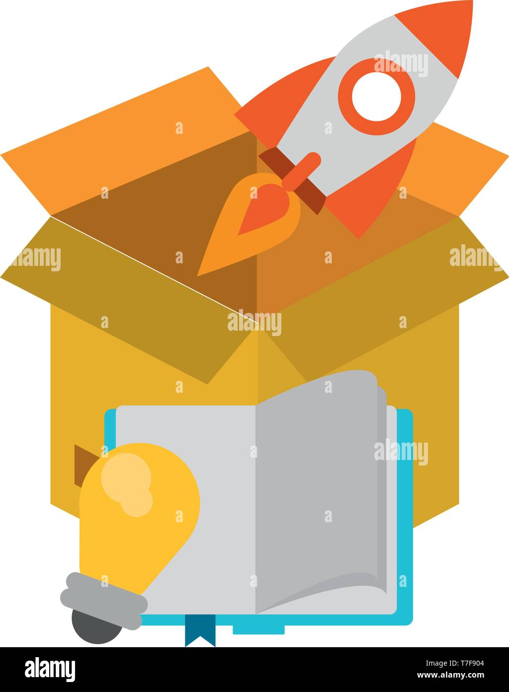 knowledge education concept cartoon Stock Vector Image & Art - Alamy