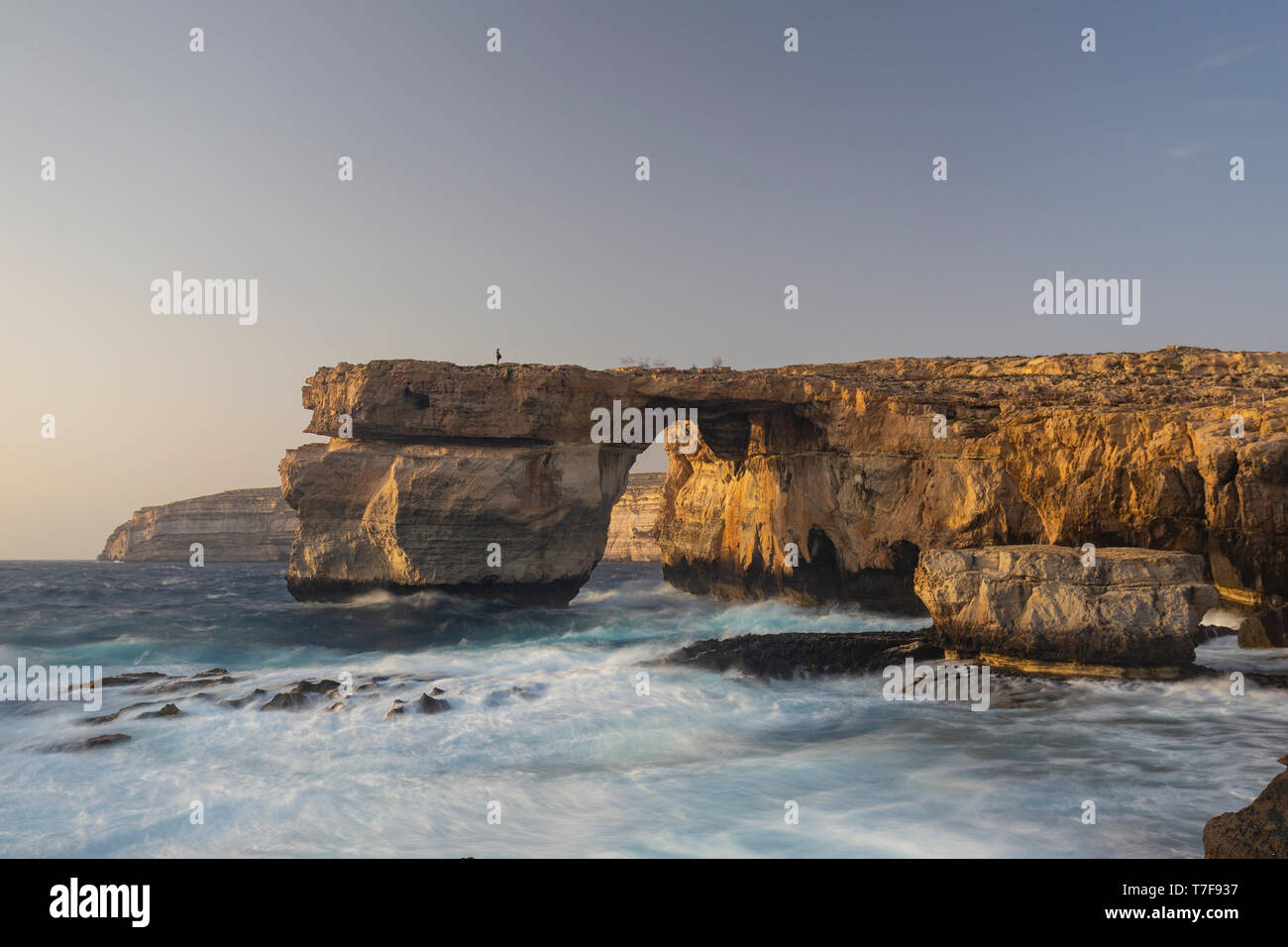 Malta natural arch hi-res stock photography and images - Alamy