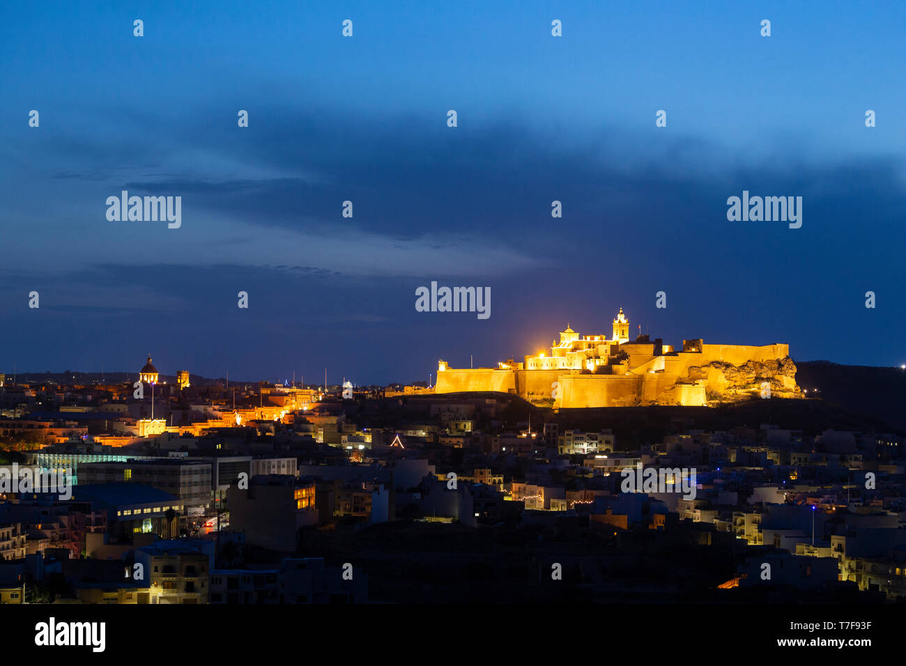 Malta, Gozo, Victoria (Rabat), Old Citadel Stock Photo - Alamy