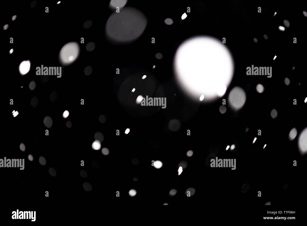 Real snowfall. Design pattern to overlay the image and create a ...