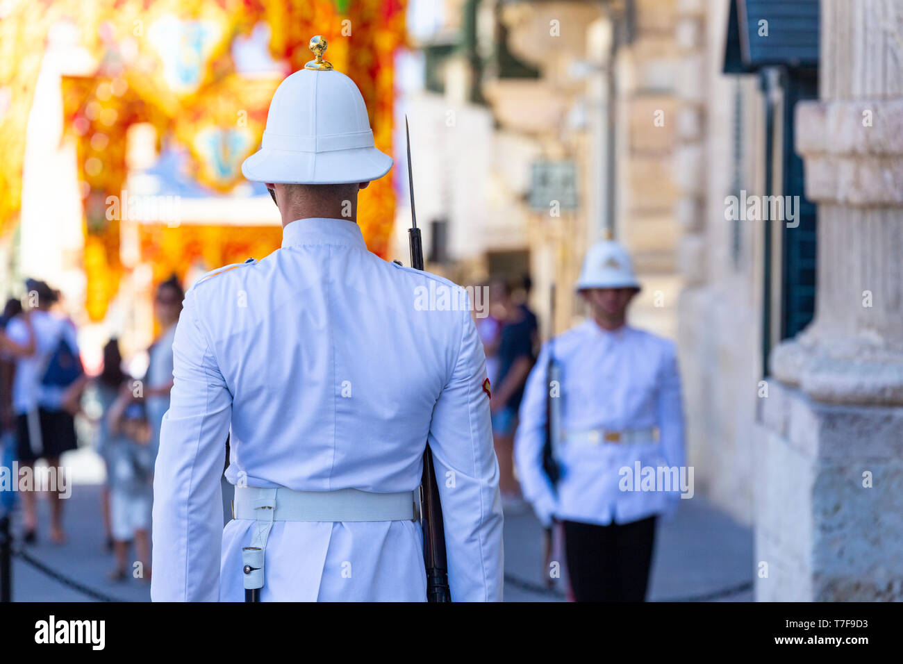 Maltese guards hi-res stock photography and images - Alamy