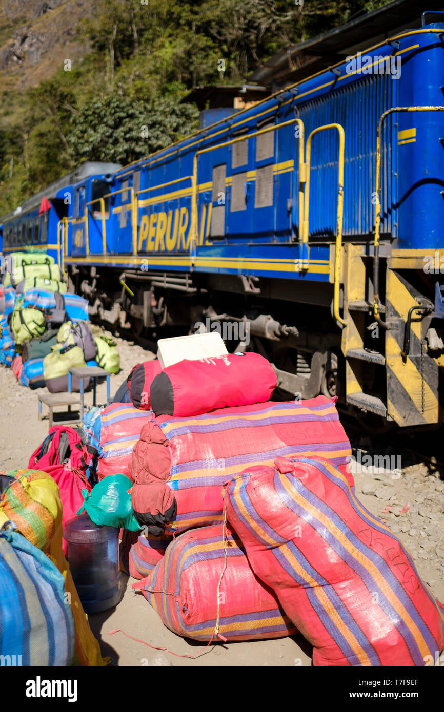 Perurail station hidroelectrica hi-res stock photography and images - Alamy