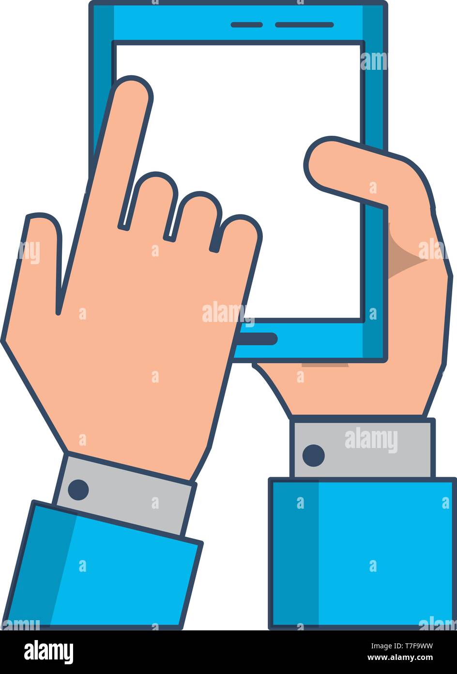 technology device cartoon Stock Vector Image & Art - Alamy