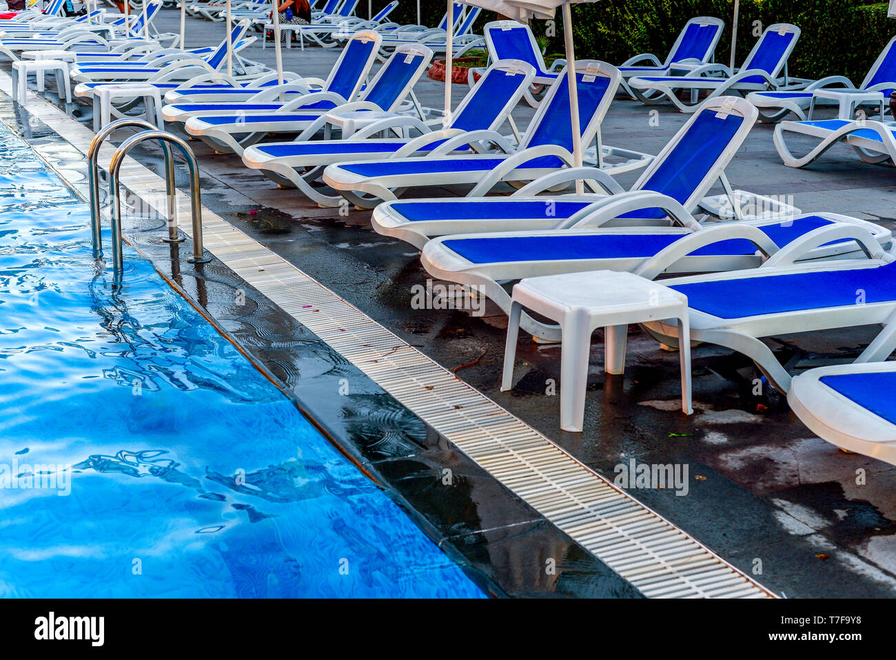 Pool wood floor texture texture hi-res stock photography and images - Alamy