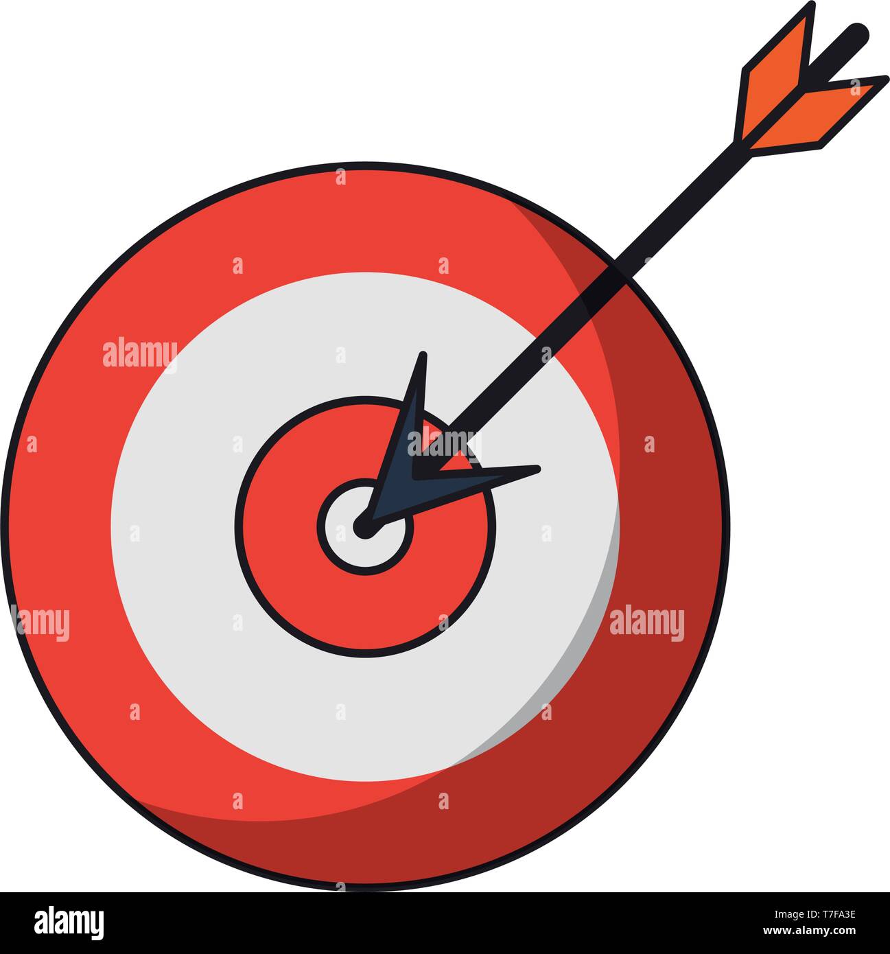 target shooting cartoon Stock Vector Image & Art - Alamy