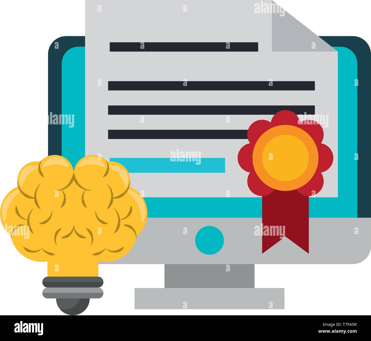 knowledge education concept cartoon Stock Vector Image & Art - Alamy