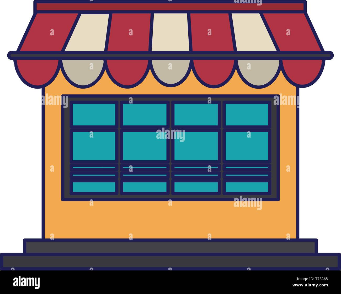 shopping concept cartoon Stock Vector Image & Art - Alamy