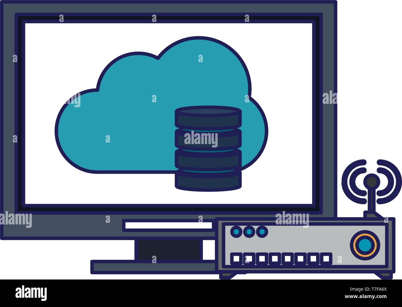 technology software tools cartoon Stock Vector Image & Art - Alamy