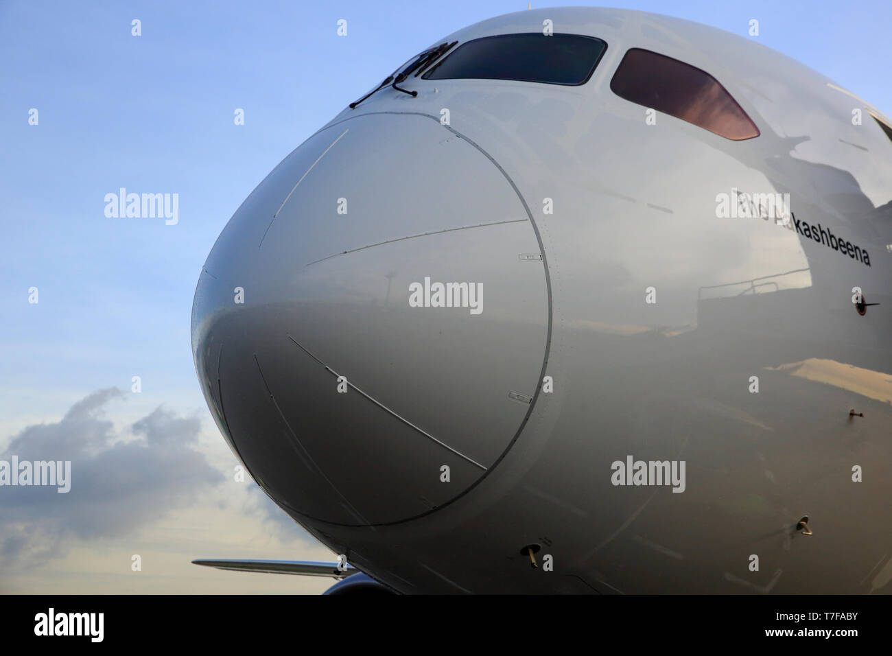 Biman Bangladesh Airlines' first Boeing 787-8 Dreamliner just after ...