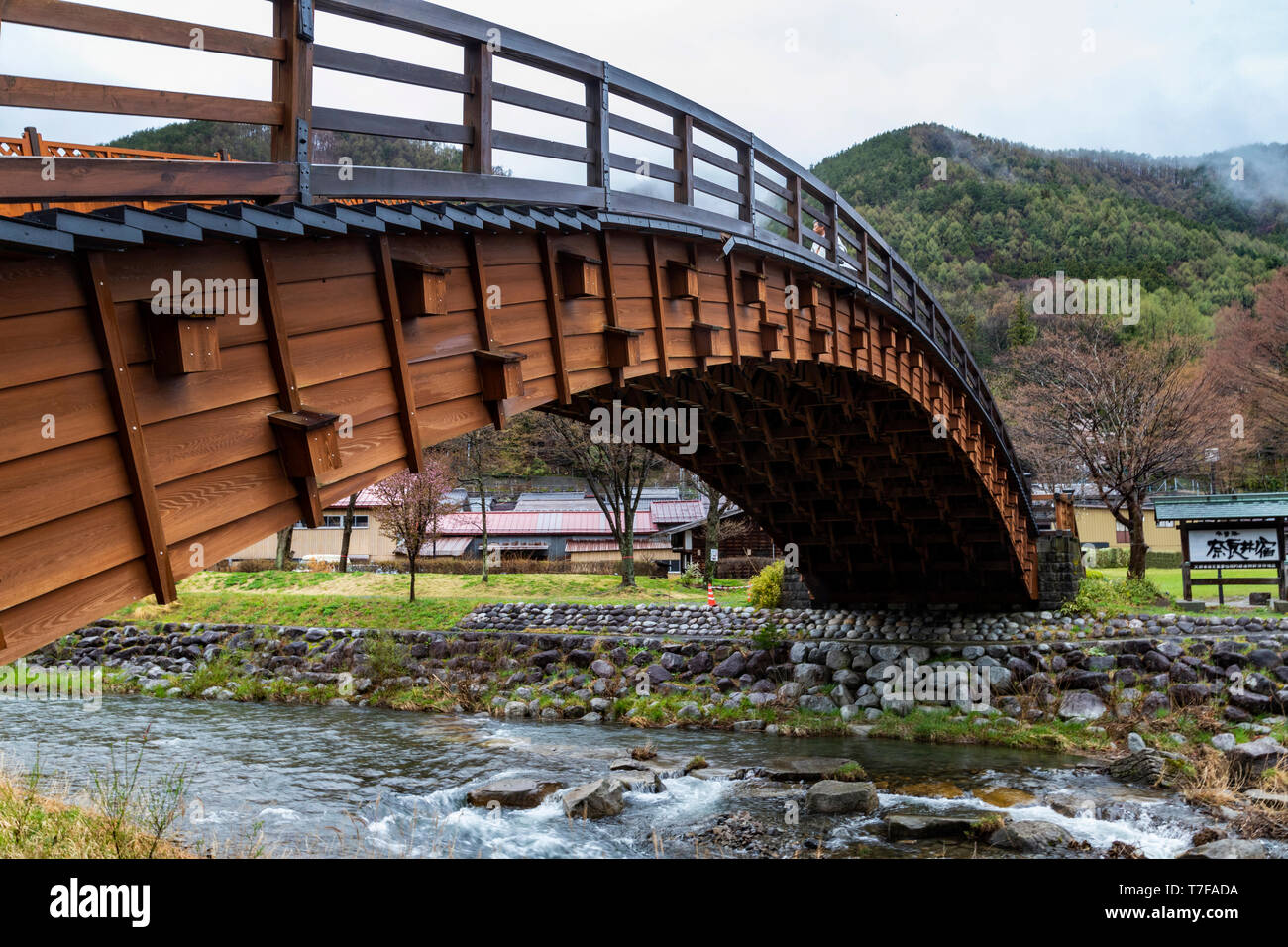 This bridge crosses the Narai River, which runs parallel to the main ...