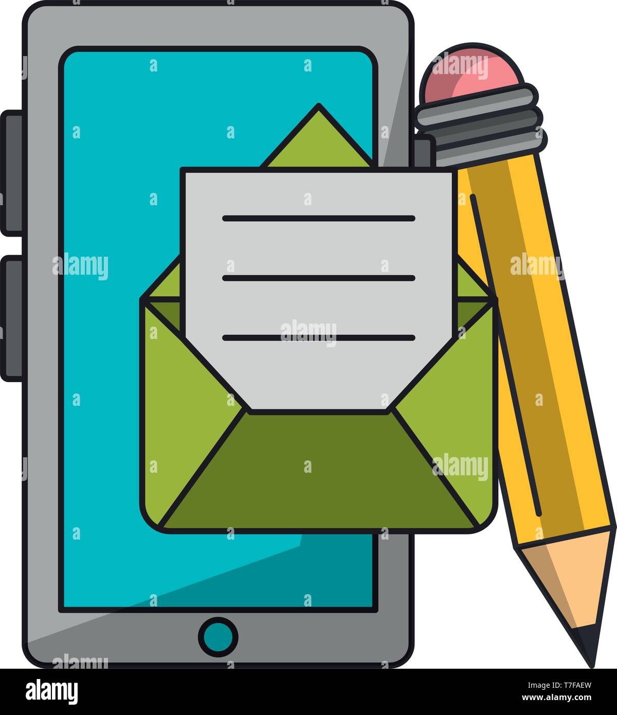 technology device cartoon Stock Vector Image & Art - Alamy