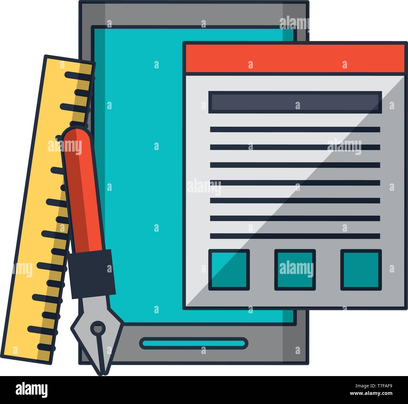 technology software tools cartoon Stock Vector Image & Art - Alamy