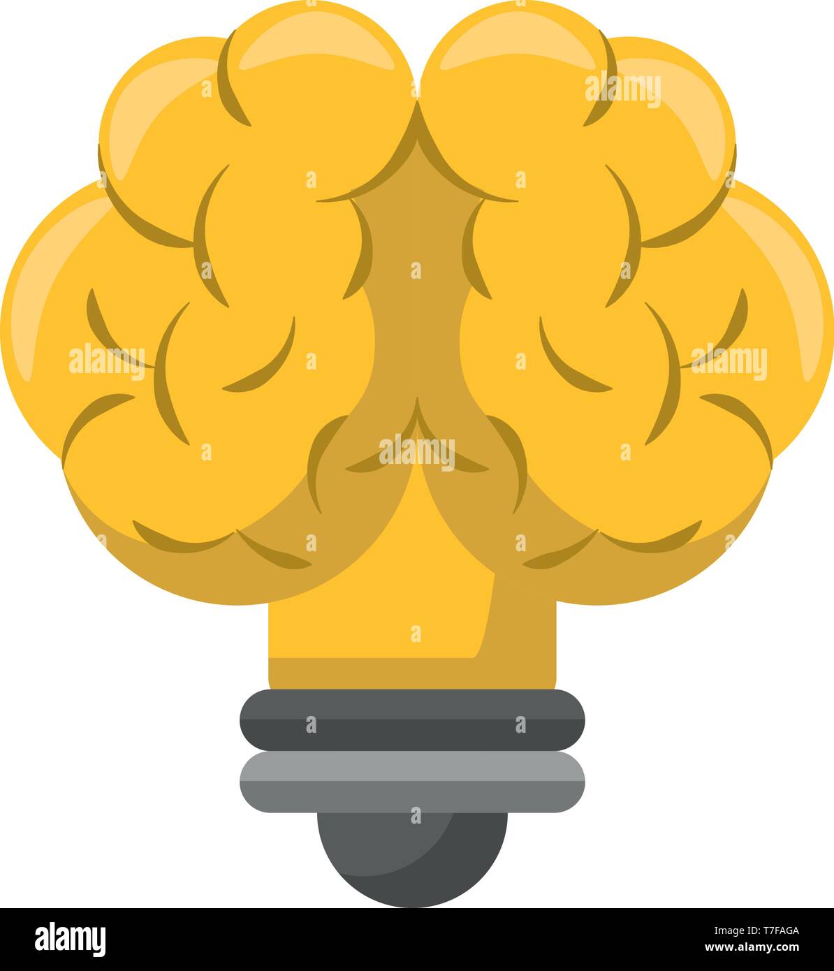 brain idea cartoon Stock Vector Image & Art - Alamy