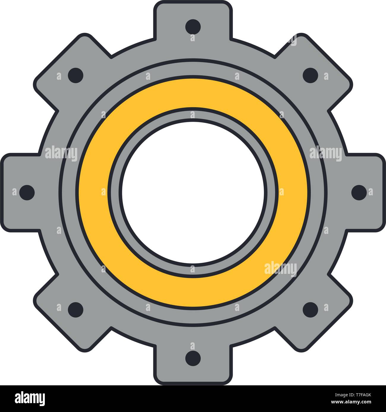 gear support cartoon Stock Vector Image & Art - Alamy