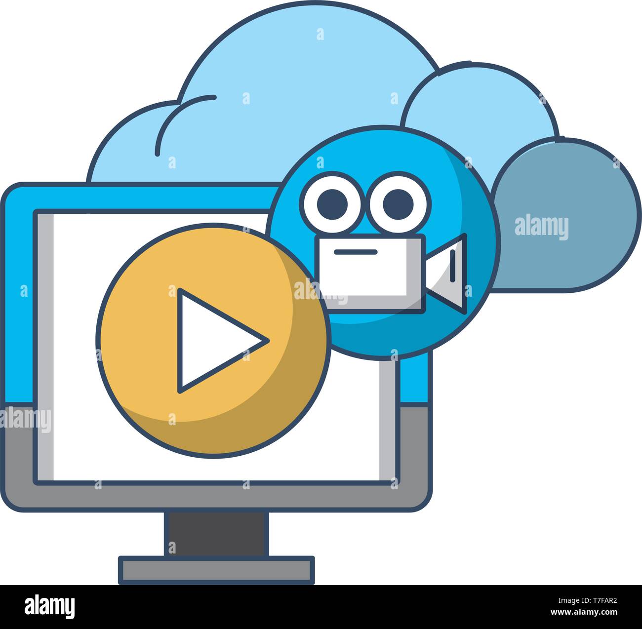 technology device cartoon Stock Vector Image & Art - Alamy