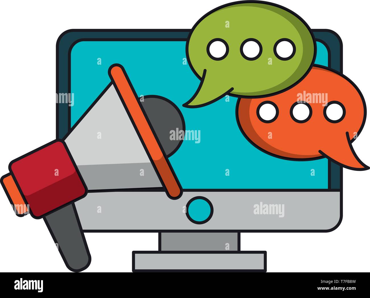 technology device cartoon Stock Vector Image & Art - Alamy