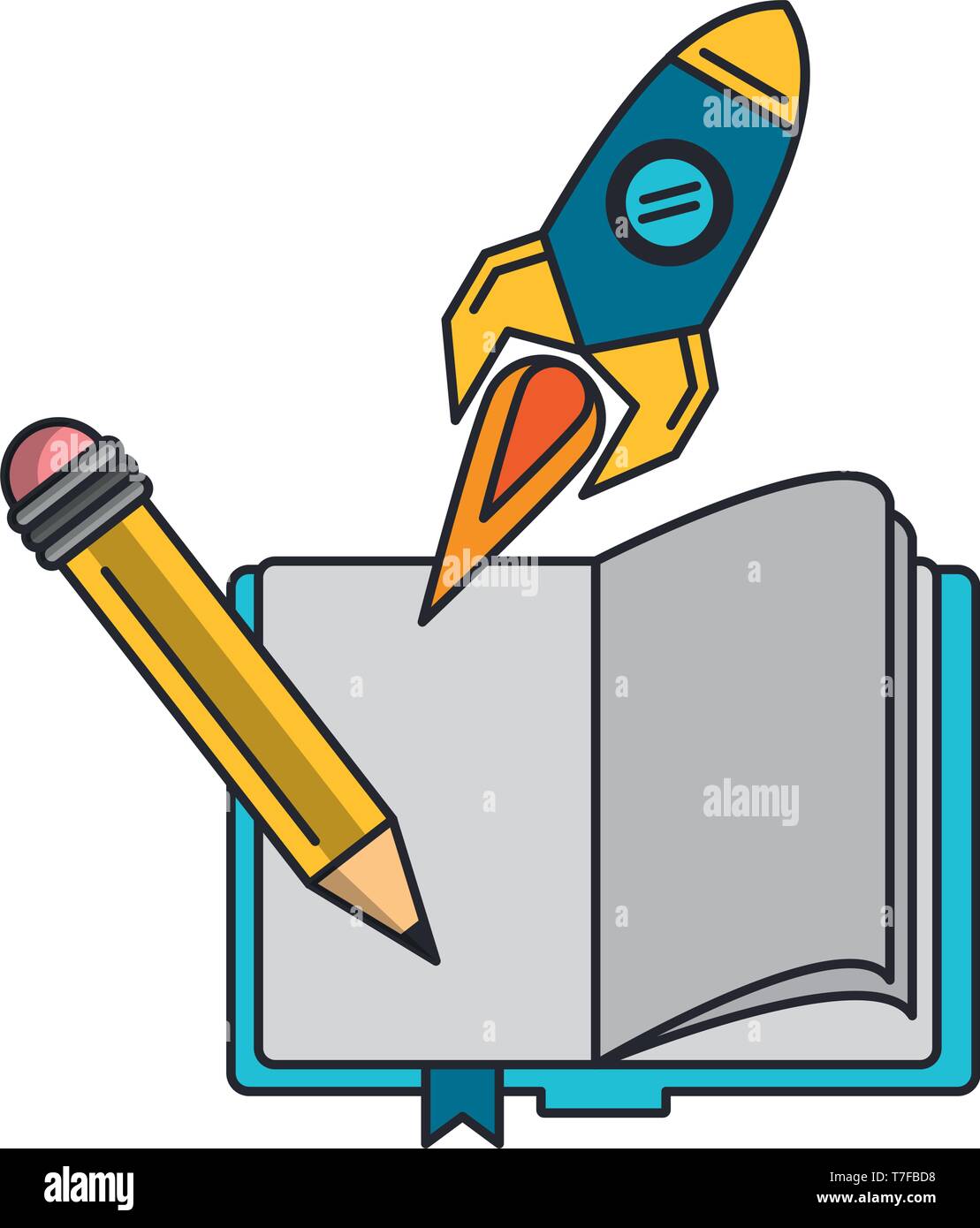 knowledge education concept cartoon Stock Vector Image & Art - Alamy