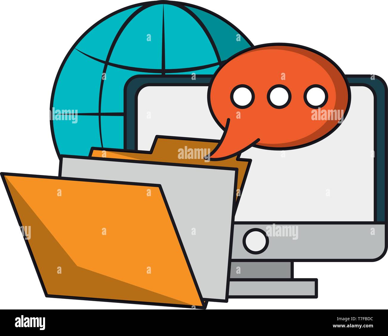 technology device cartoon Stock Vector Image & Art - Alamy