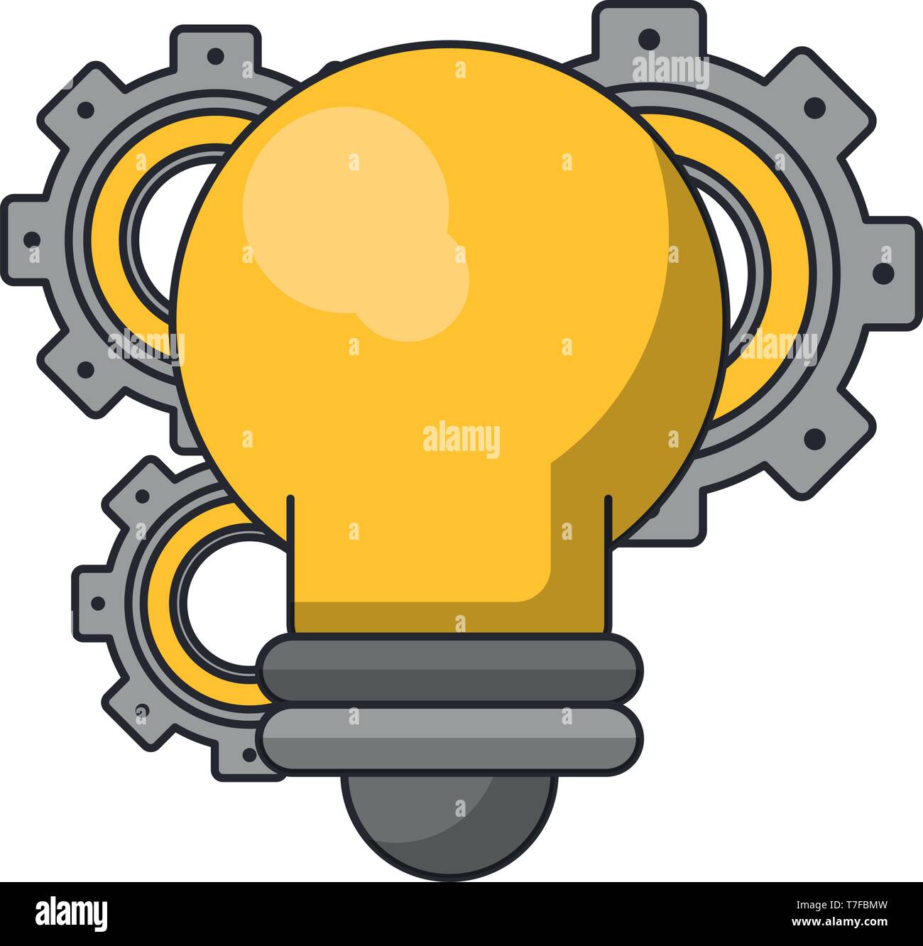 light bulb idea cartoon Stock Vector Image & Art - Alamy