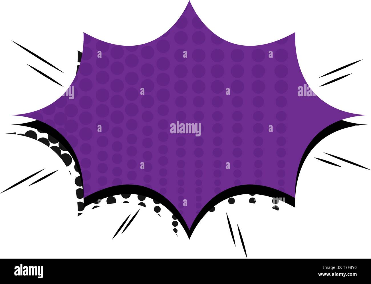 Pop art text box Stock Vector Image & Art - Alamy