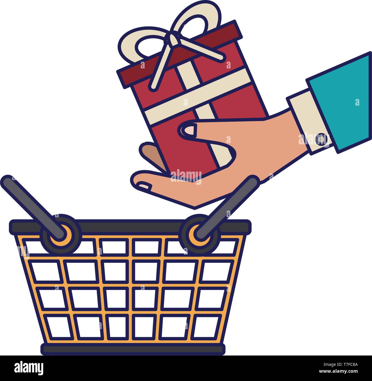 gift box cartoon Stock Vector Image & Art - Alamy