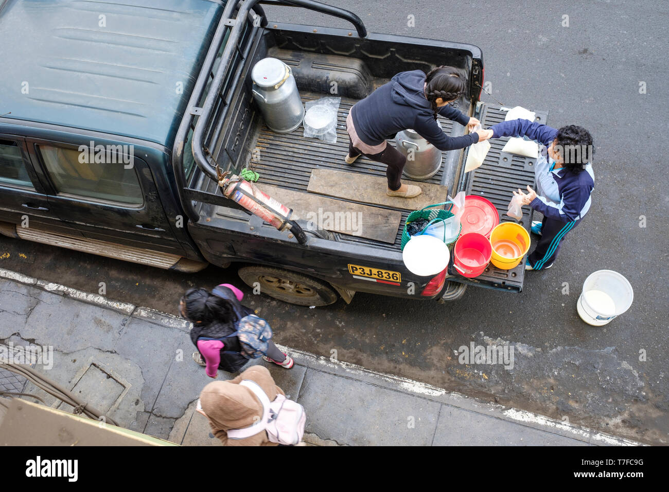 Milk delivery america hi-res stock photography and images - Alamy