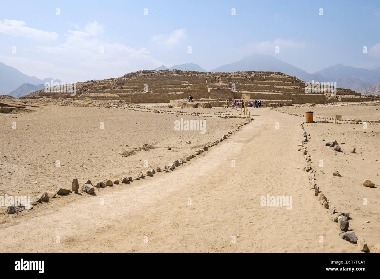 The archaeological site of The Sacred City of Caral (or Caral-Supe ...