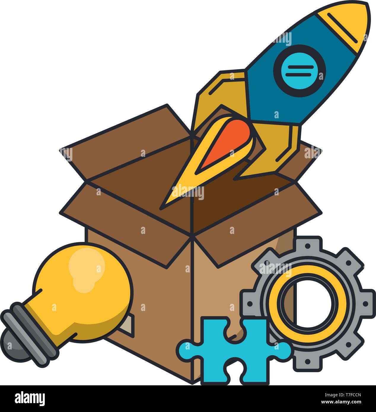 knowledge education concept cartoon Stock Vector Image & Art - Alamy