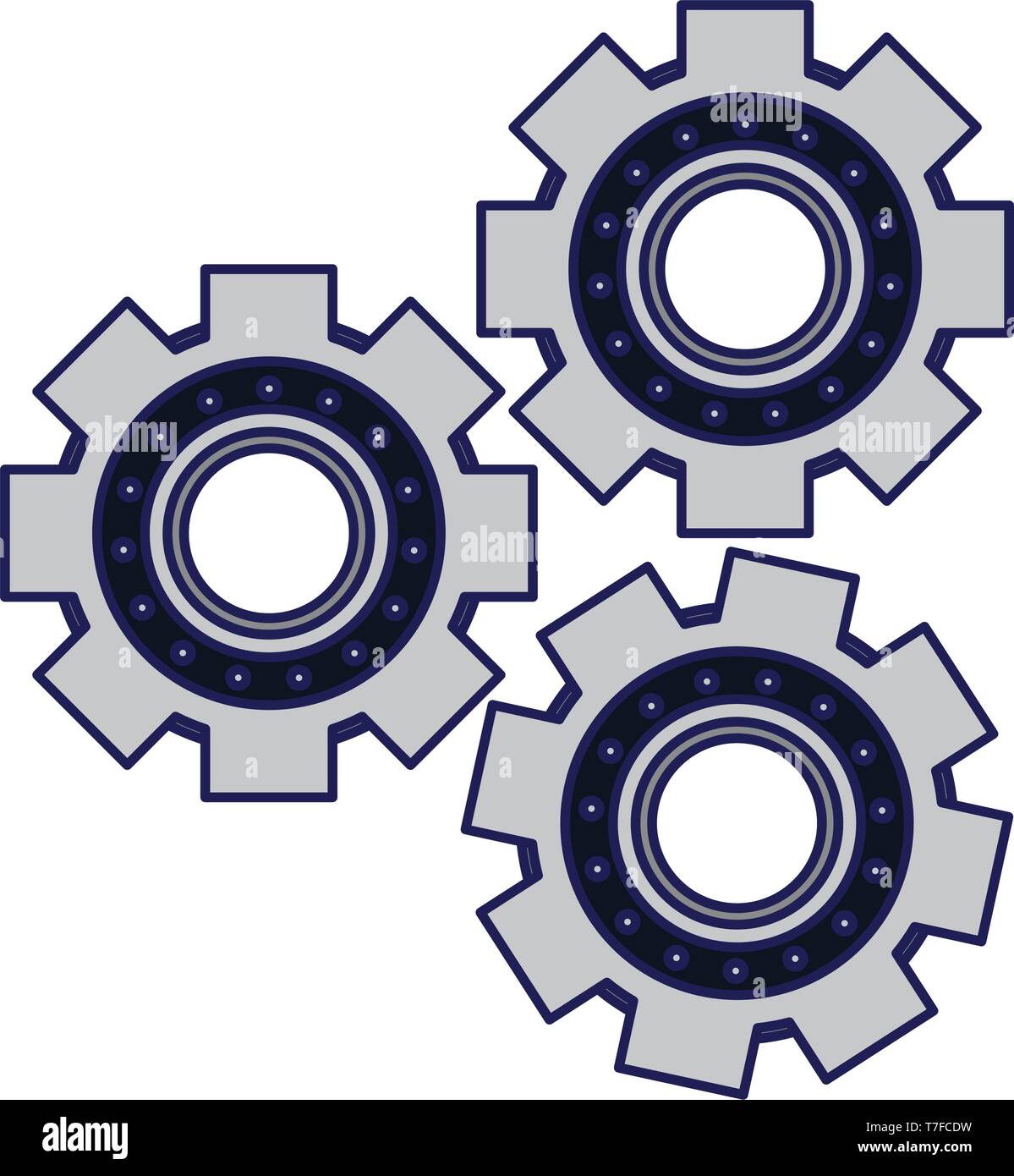 gears support cartoon Stock Vector Image & Art - Alamy