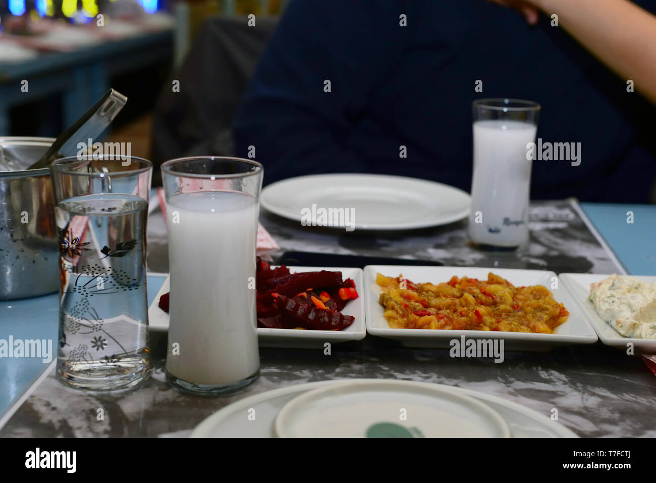 Raki table hi-res stock photography and images - Alamy
